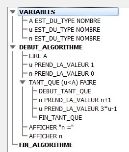 Exercices sur l’algorithmie, avec Algobox | Méthode Maths